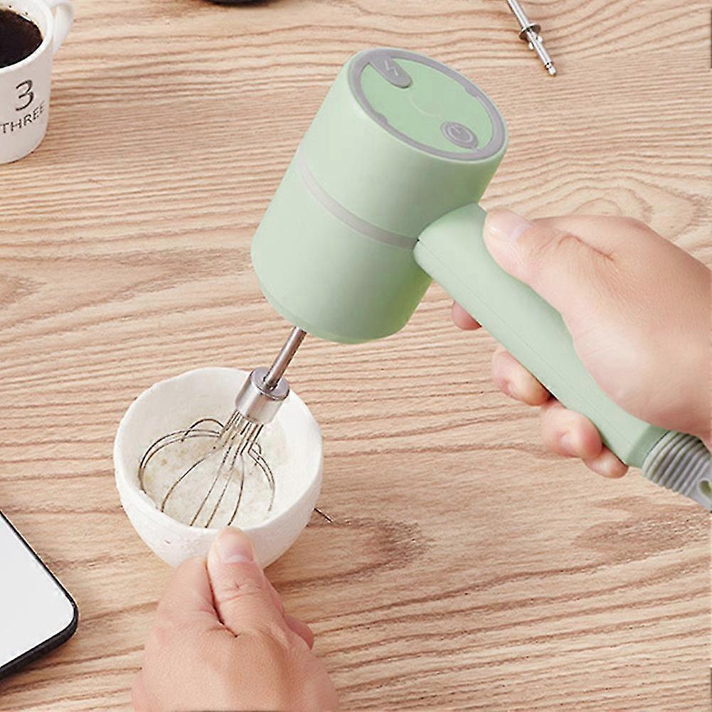 Electric Powered Whisk Rechargeable Cordless Hand Mixer for Cakes ...