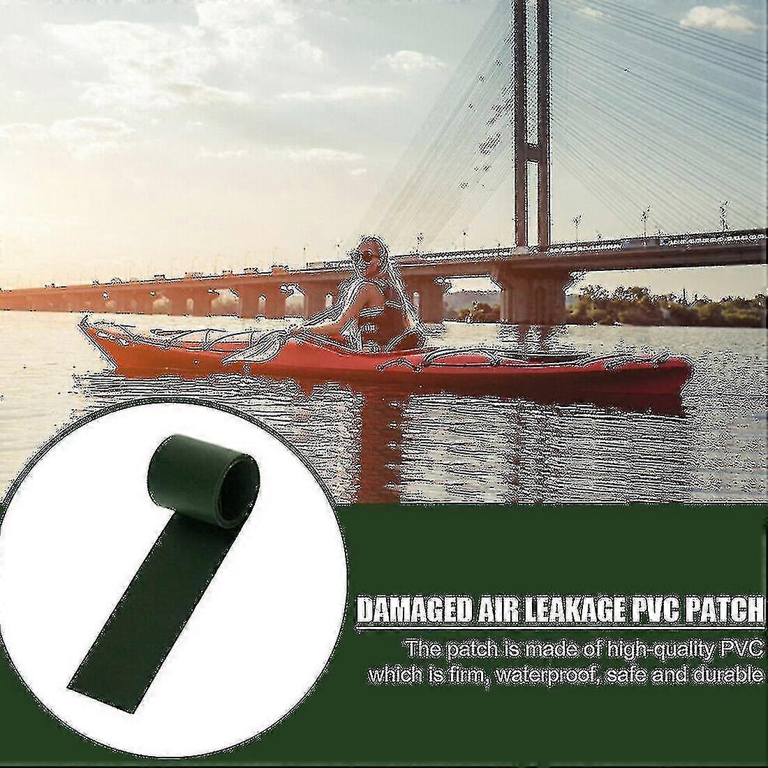 Heavy Duty Pvc Repair Patch For Inflatable Boats Kayak Rubber Dinghy ...