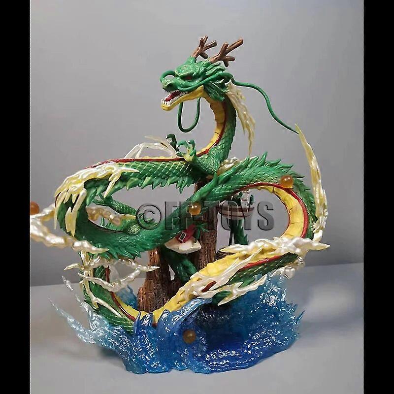 Anime Dragon Ball Z Shenron Figure with kid goku Figurine PVC Action ...