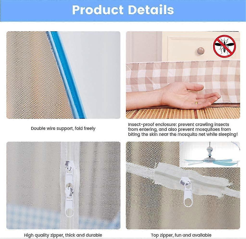 Mosquito Nets, Outdoor Mongolian Yurt Dome Net Installation And Folding ...