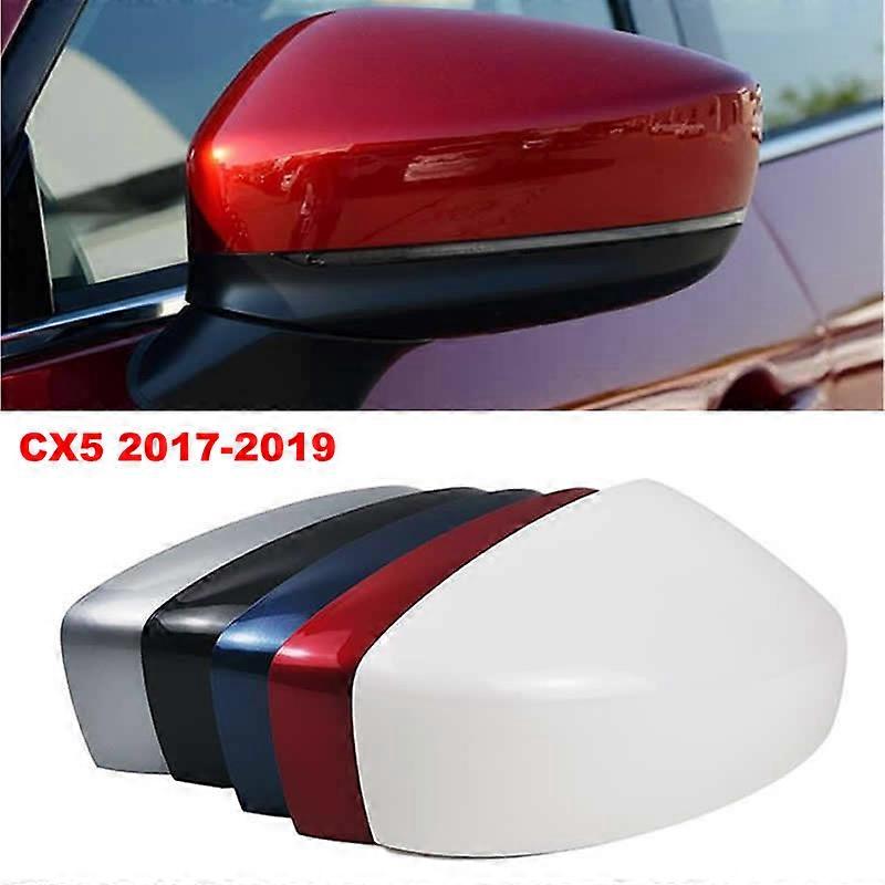 Side Rearview Mirror Cover Wing Mirror Cap Door Mirror Shell For Mazda ...