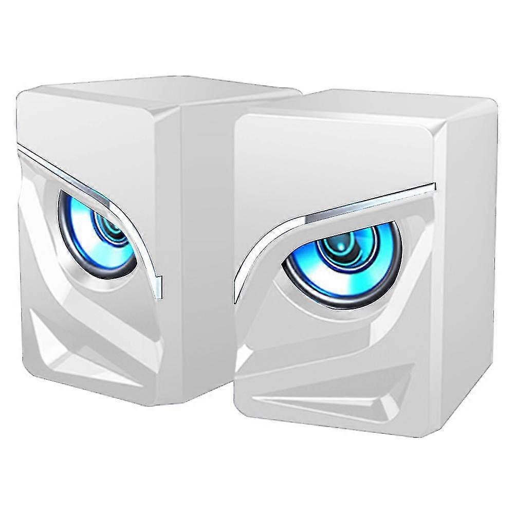 Computer Speakers Pc Speakers Powered Stereo Volume Control With Mini ...