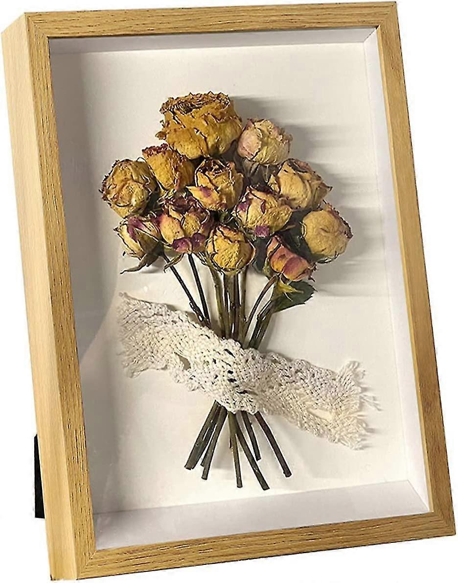 Shadow Box Frame Display Case Hanging Shadowbox Picture Frame Tabletop ...