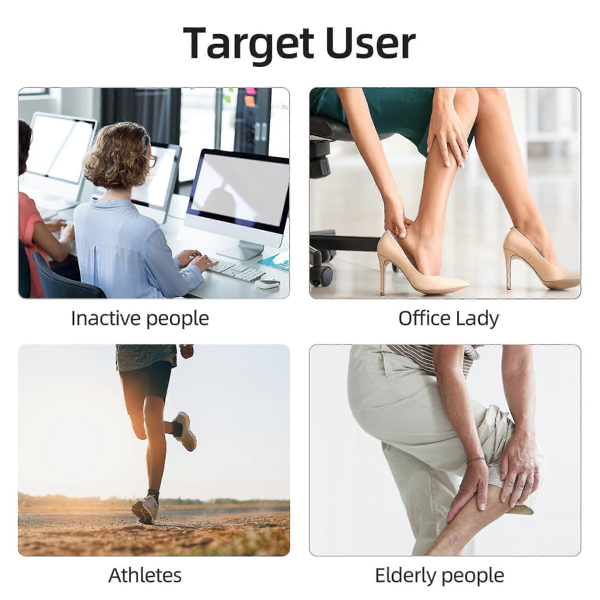 Wireless Smart Leg Massagers-relieve Calf Muscle Fatigue | Fruugo UK