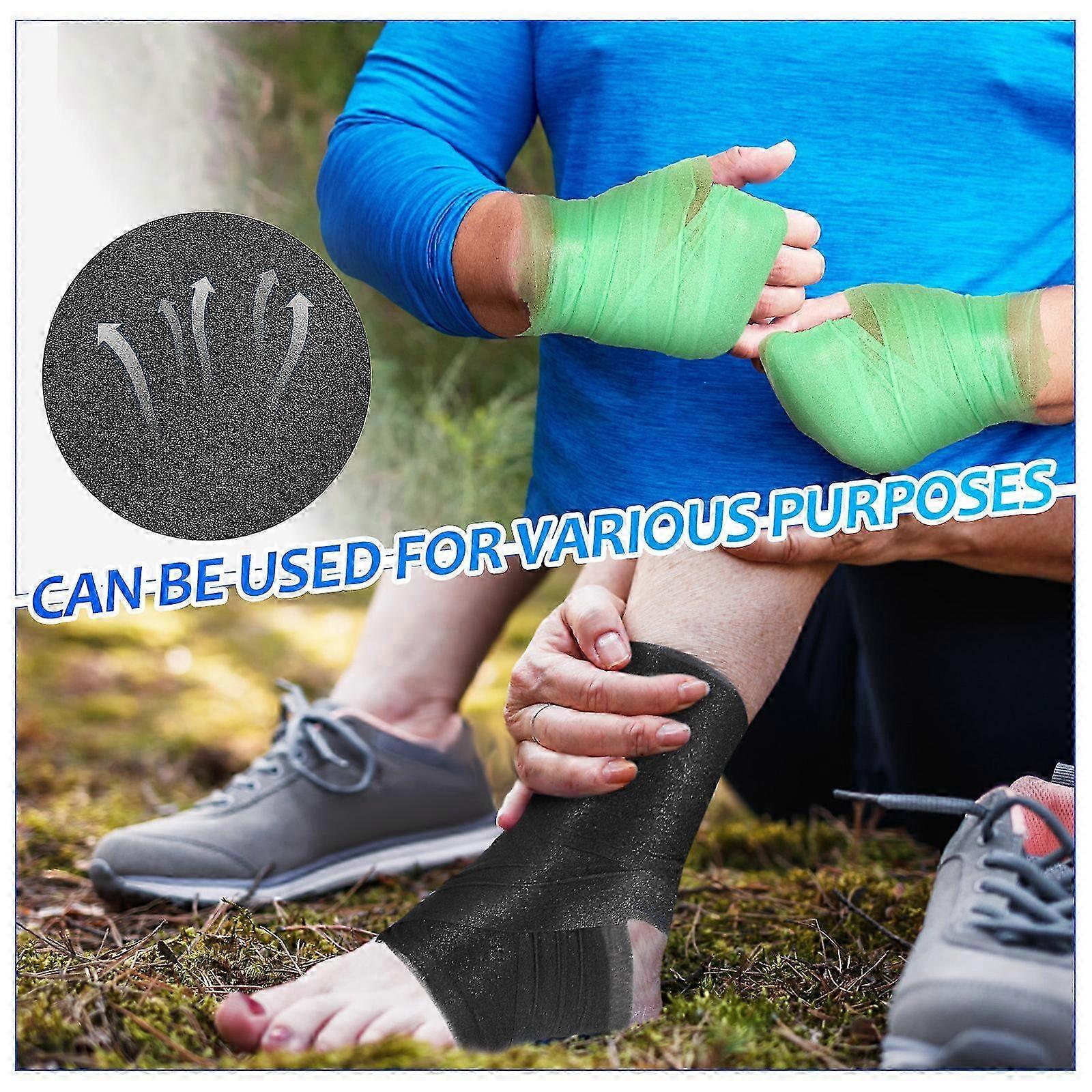 4 Rolls Pre Wrap Tapes Athletic Baseball Wrist Tape Athletic Tape Pre ...