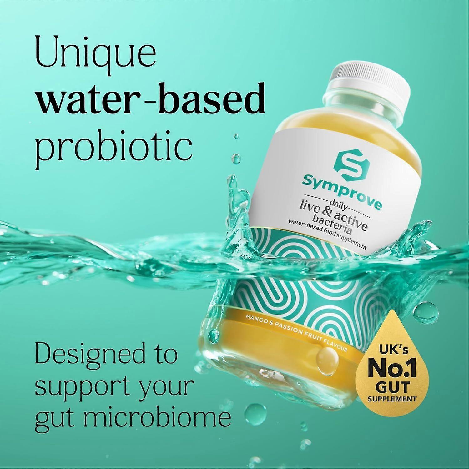 Symprove Mango and Passionfruit Probiotic Drink with Live Bacteria ...