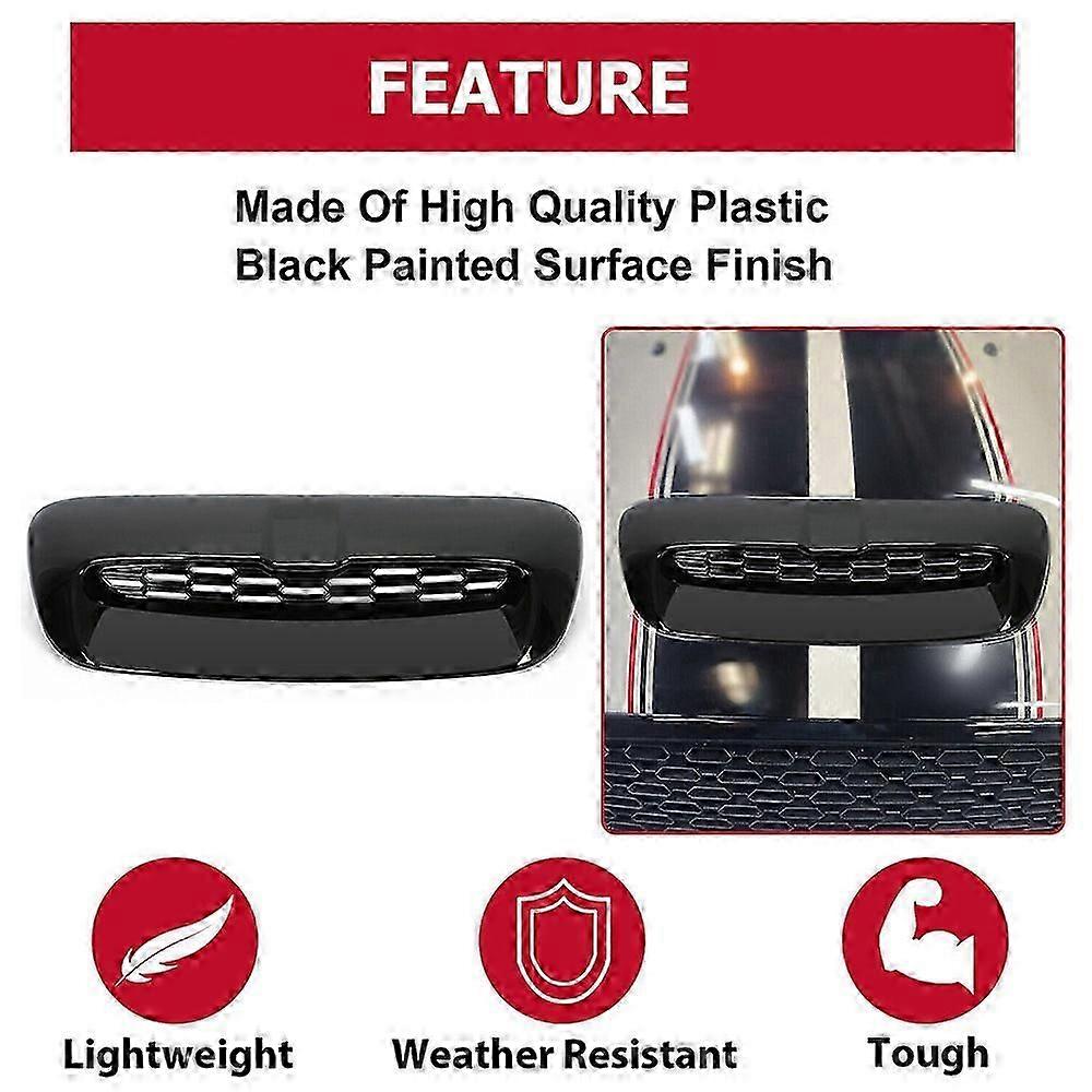 LBQ ABS Front Engine Bonnets Hood Vent Scoop For Mini Cooper S R55 R56 ...