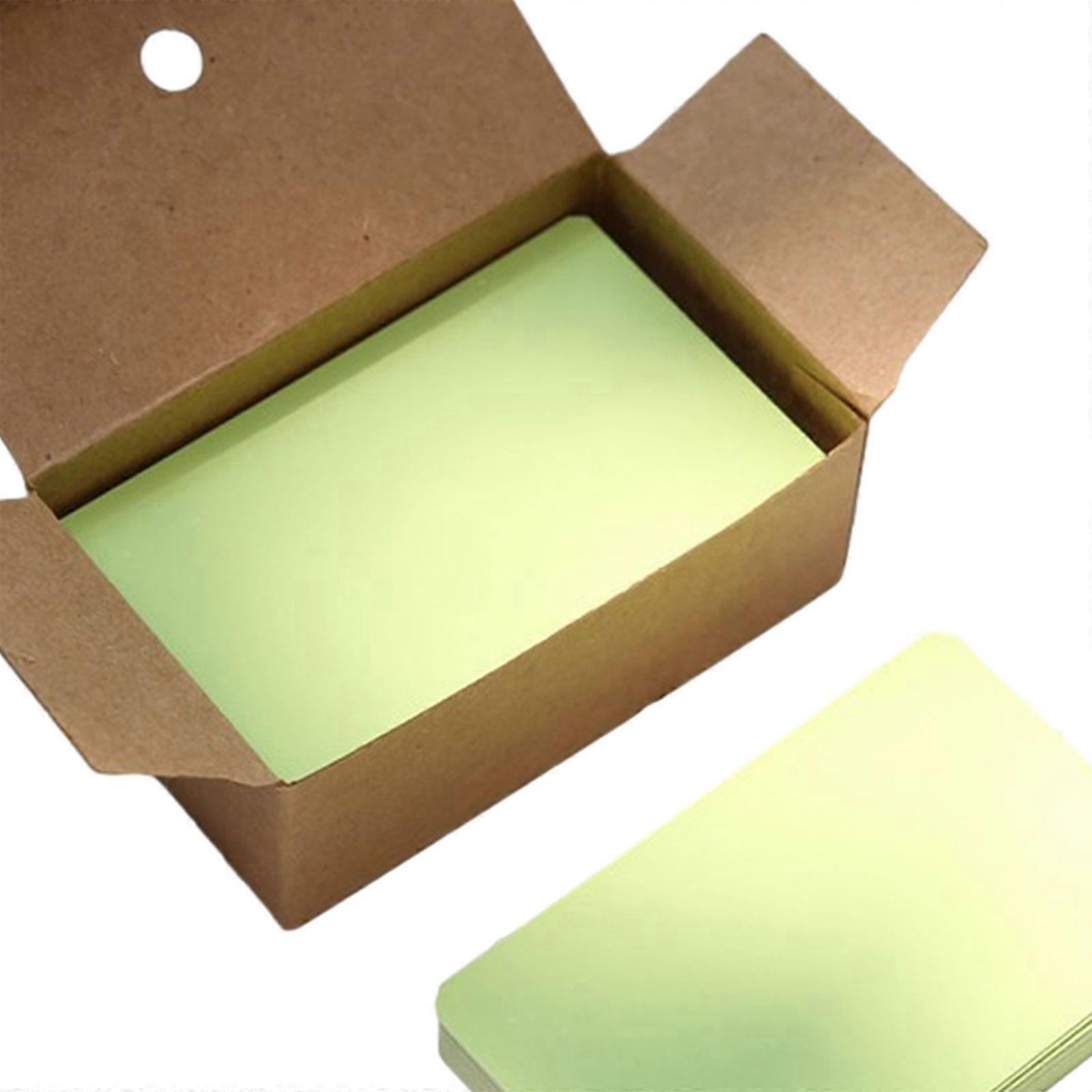 100 Pieces Small Blank Business Cards Paper Message Note Premium ...
