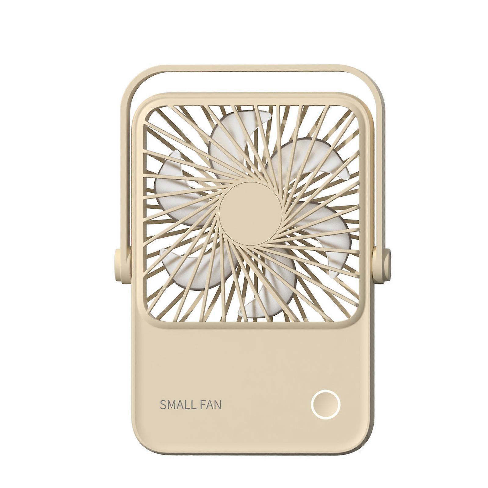 Lightweight Quiet Desk Fan Bedside Fan Wireless Small Fan USB ...