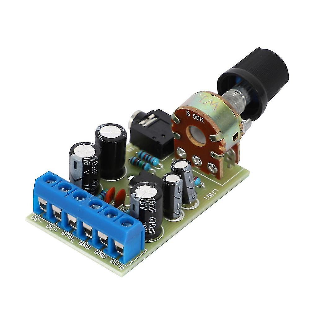 Dc1.8-12v Tda2822m Amplifier 2.0 Channel Stereo 3.5mm Audio Amp Board ...
