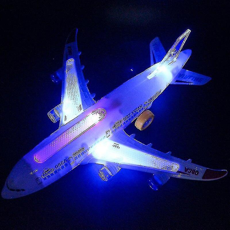 Led Airplane Led Light Music Airplane Children Diy Assembled Airplane ...