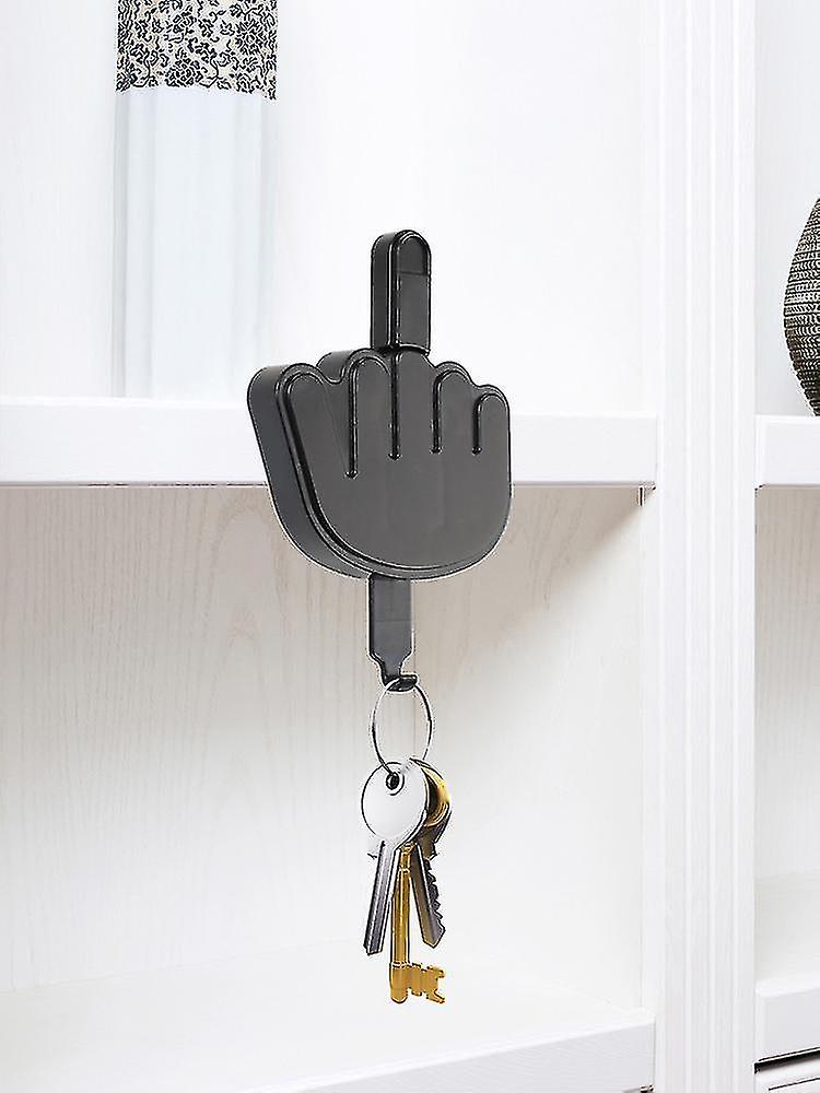 New Middle Finger Key Hanger, Middle Finger Hand Key Rack Holder ...