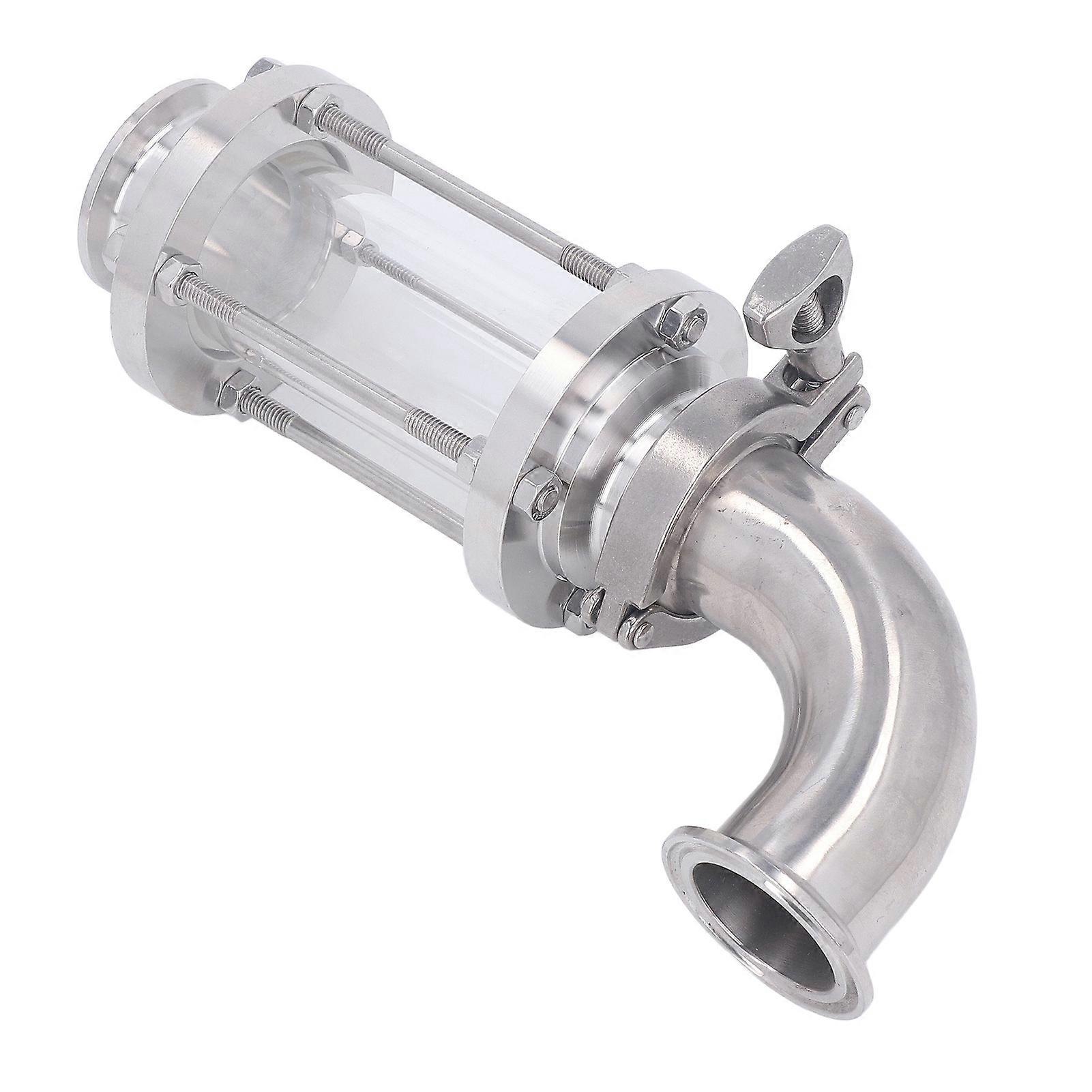 In Line Sight Glass Food Grade 304 Stainless Steel Omnidirectional ...