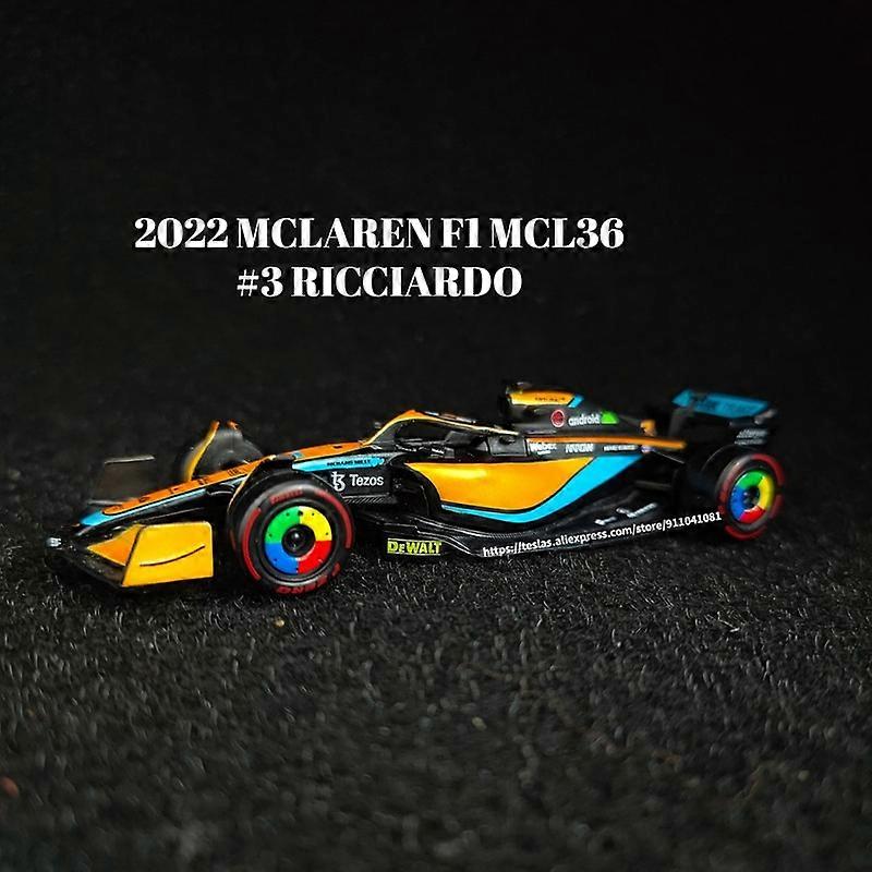 2022 F1 Car Model Scale MCL36 #3 Ricciardo #4 Norris Alfa Romeo ...