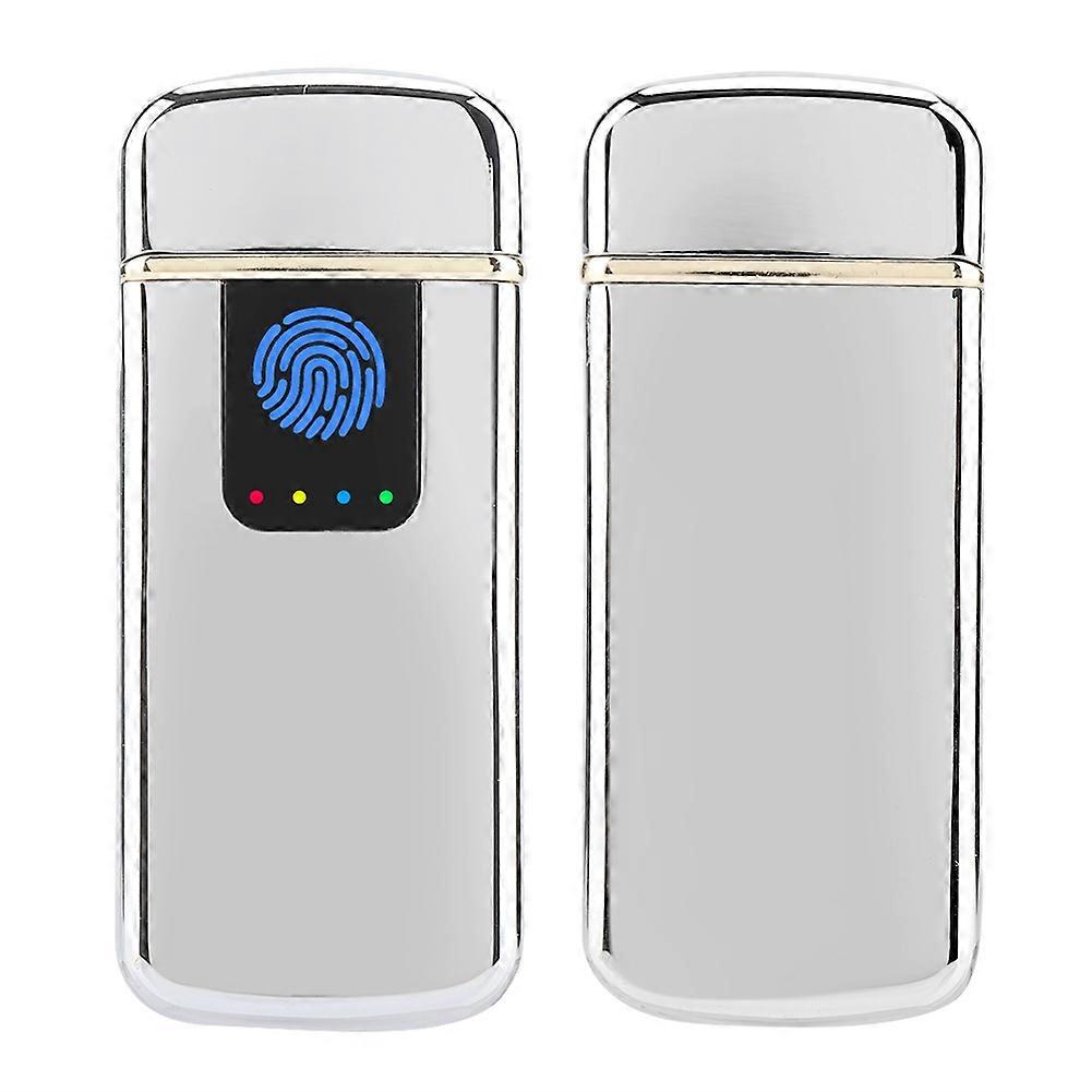 Small Metal Rechargeable Portable LED Display Touching Finger Print ...