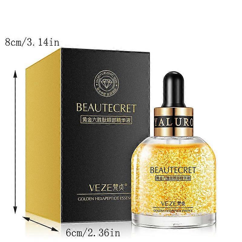 30ml 24K Gold Foil Pore Shrinking Essence: Hexapeptide original ...
