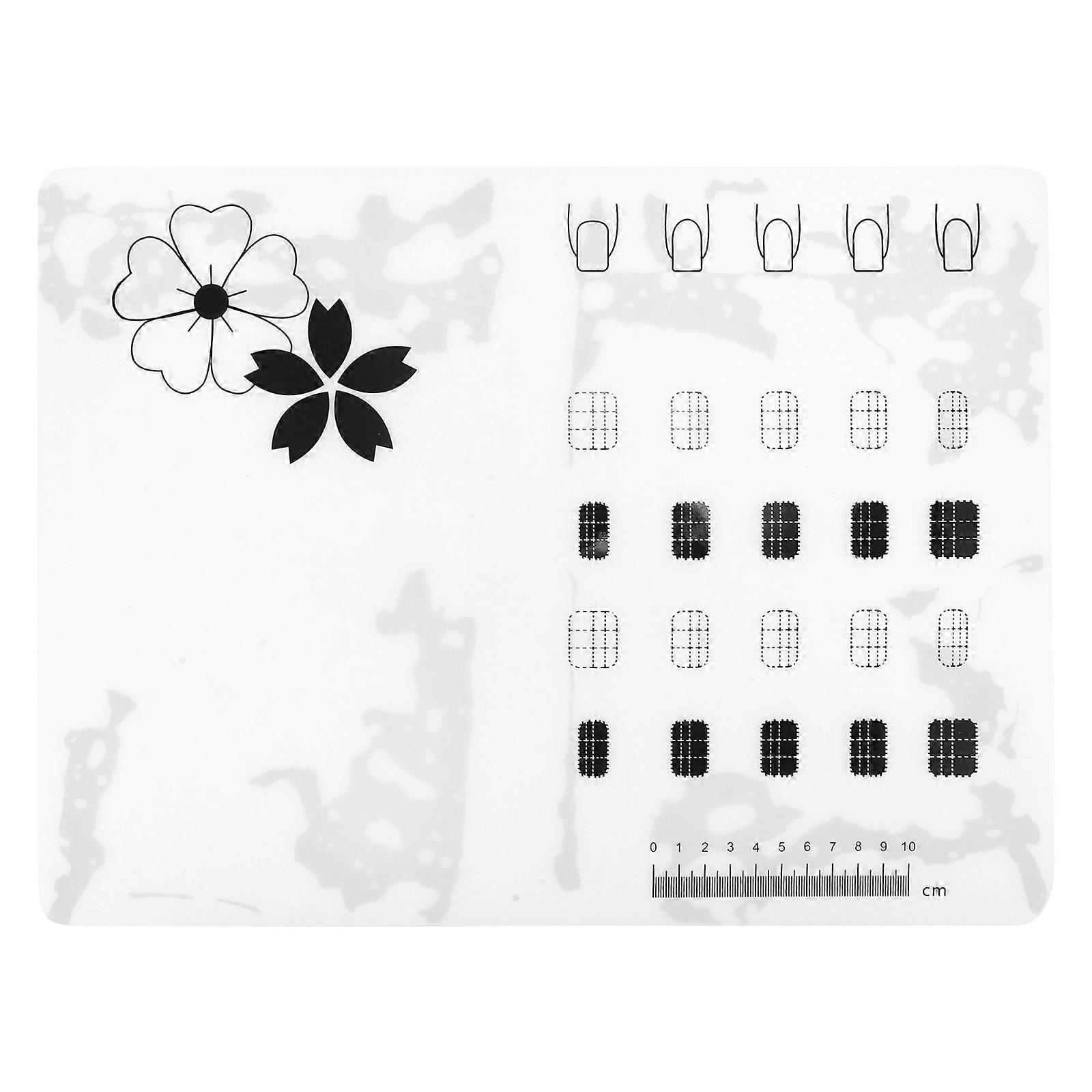 Nail Practice Pad Nail Art Practice Template Learning Pad Manicure ...