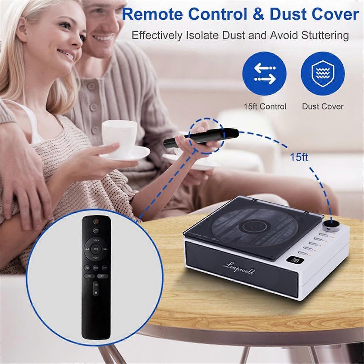 Portable Cd Player Wireless Bluetooth Speakers FM Radio Walkman Music ...