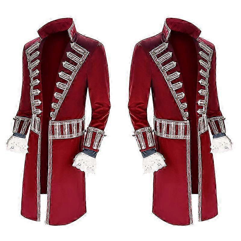 Peter Cos Pan And Wendy Captain Hook Cosplay Costume Coat Jacket For ...