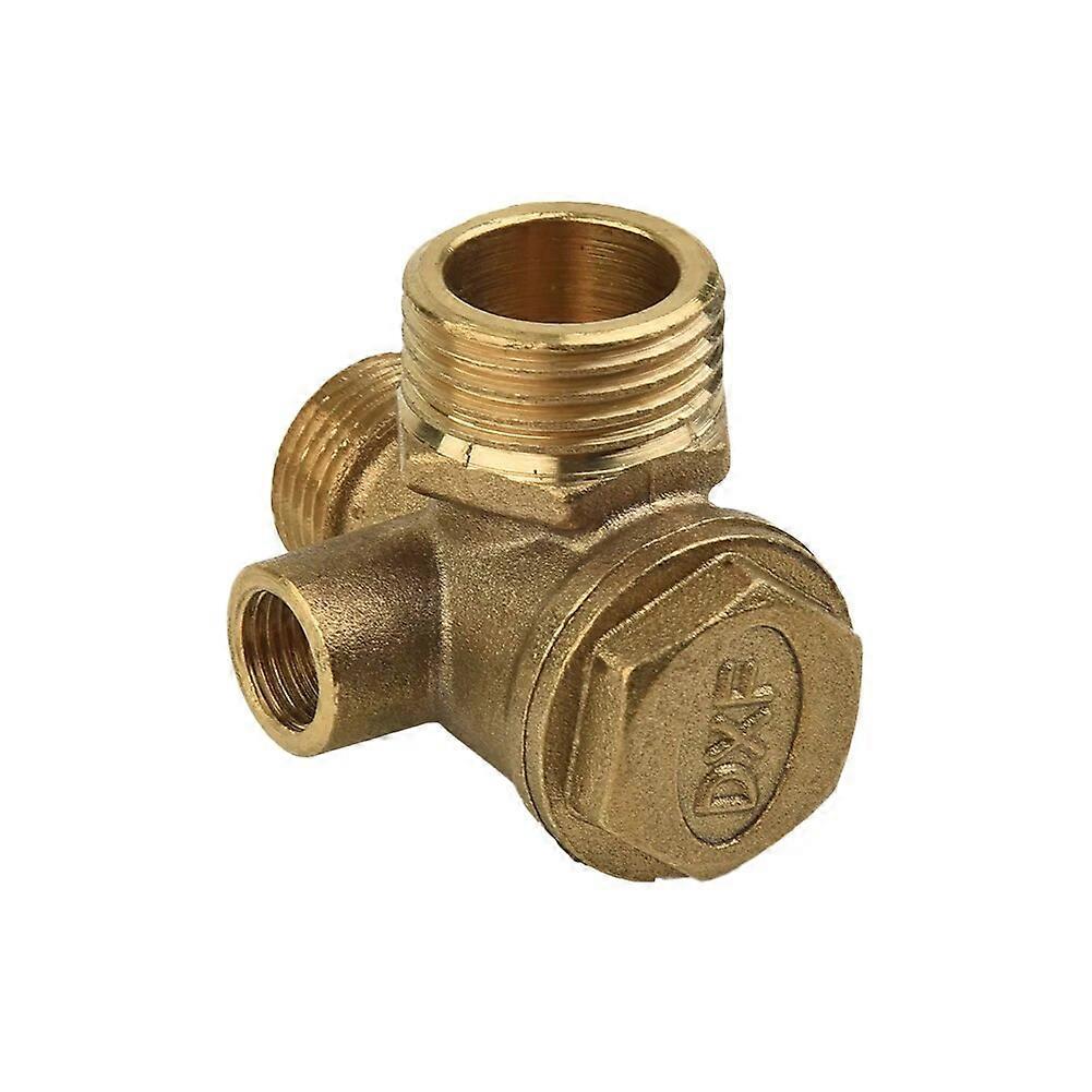 Check Valve With Lock Cylinder Screw G1/2 Air Compressor 3 Male Thread ...