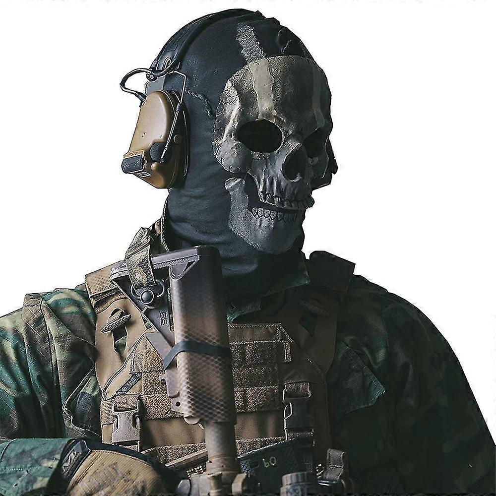 Call Of Duty Ghost Mask Skull Face Mask Costume Horror Mask Halloween ...