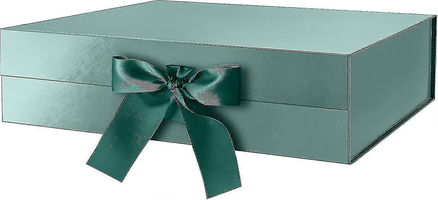 Large Gift Box With Ribbon 13x9.7x3.4 Inches, Groomsmen Proposal Box ...