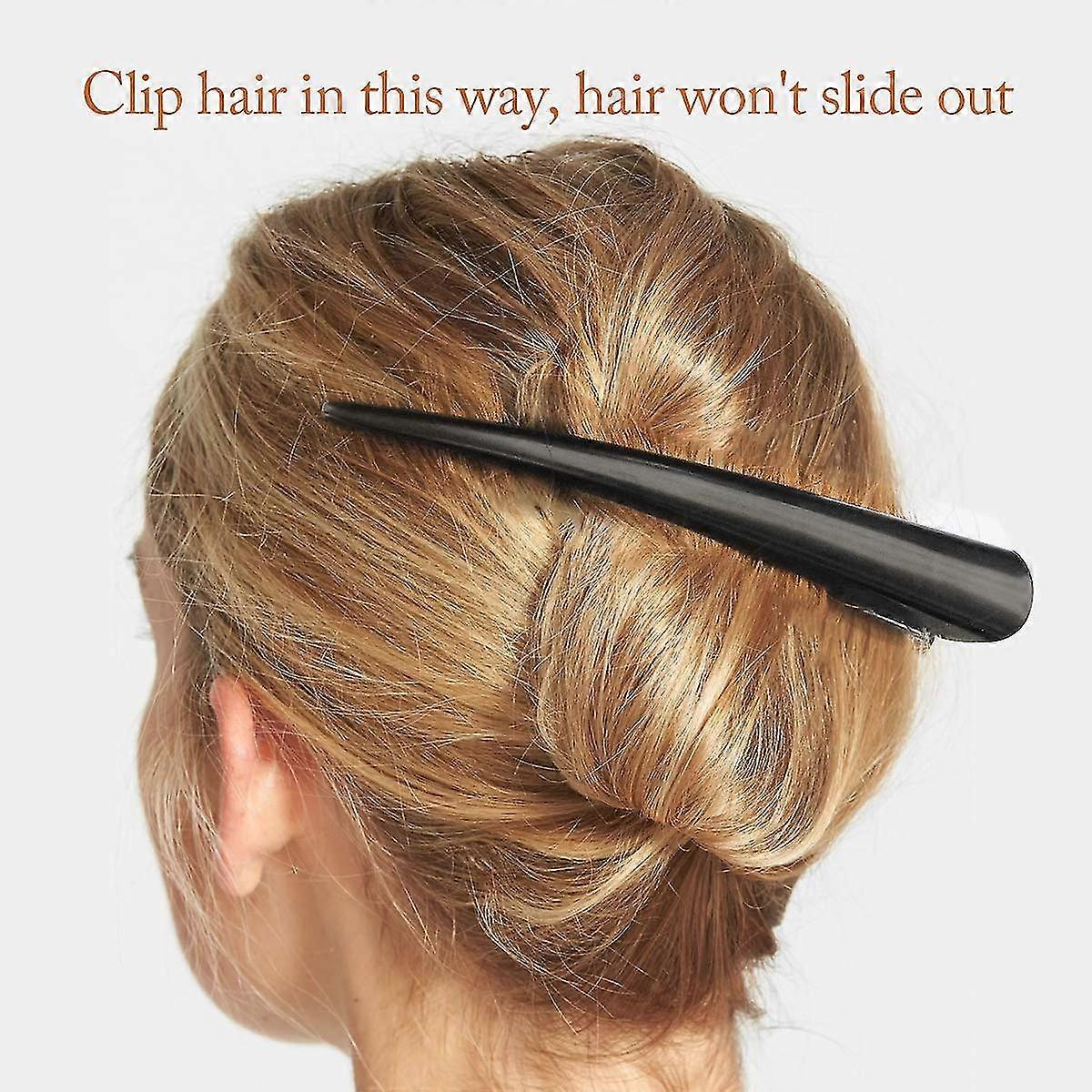 Large Long Alligator Hair Clips For Styling Salon Sectioning,5 Inch ...