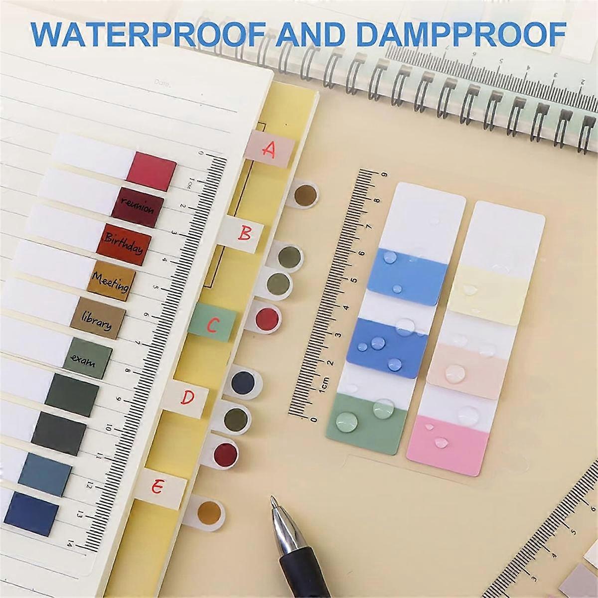 Page Markers Sticky Index Tabs, Writable and Repositionable File Tabs ...