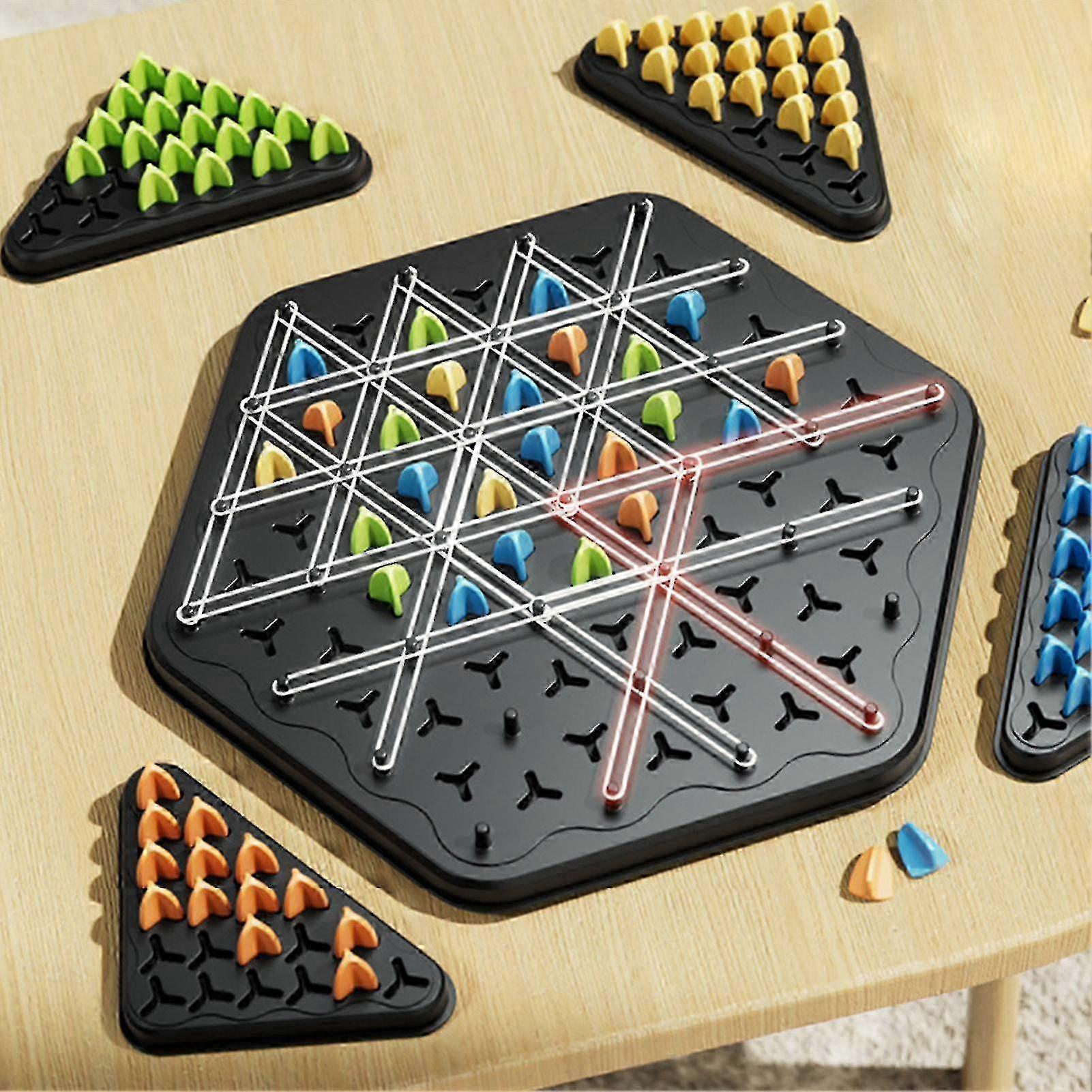Triggle Rubber Band Game Brain Teaser Board Game Birthday Gift | Fruugo UK