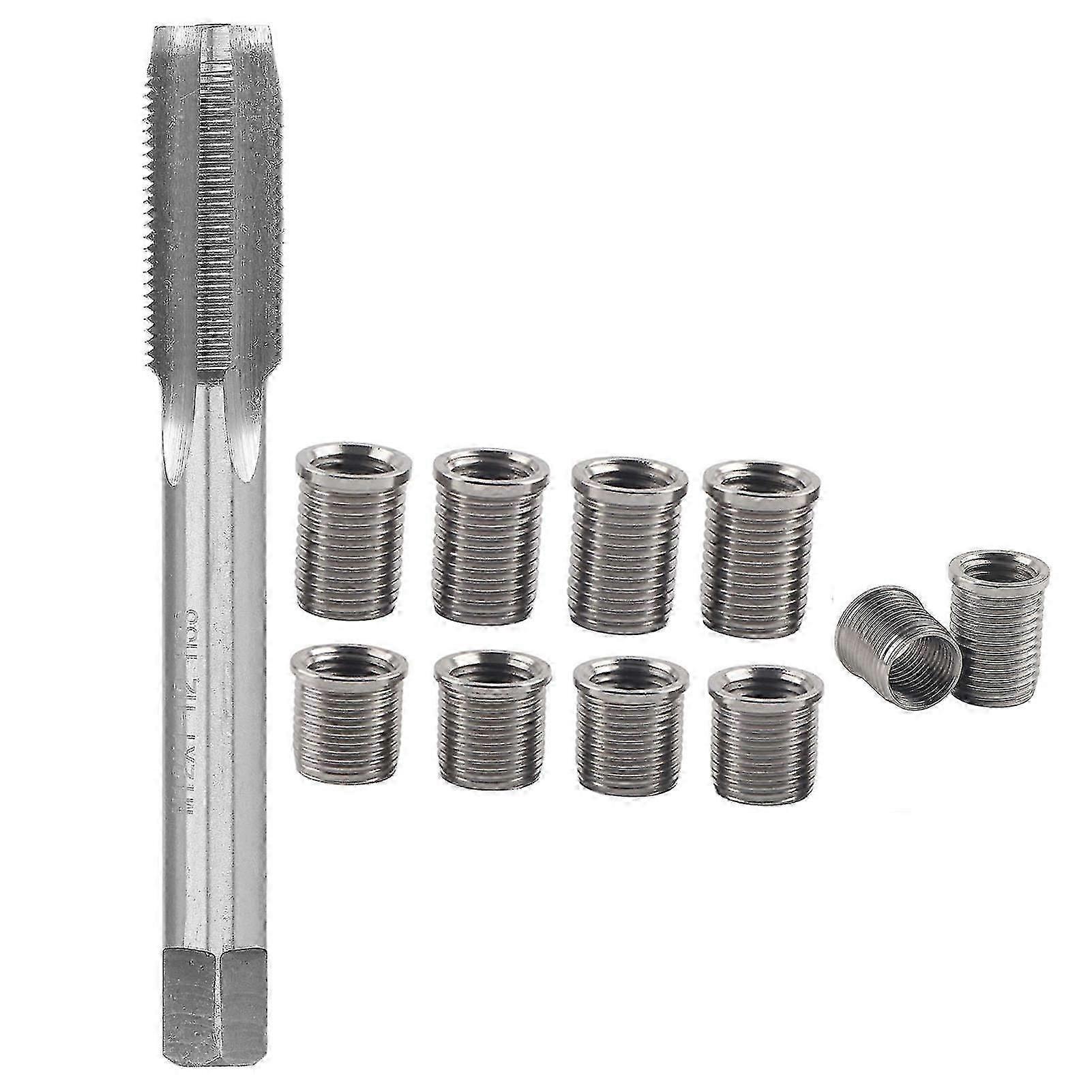 Spark Plug Thread Repair Tool M10x1.0 Bolt + M12x1.0 Tap Auto ...