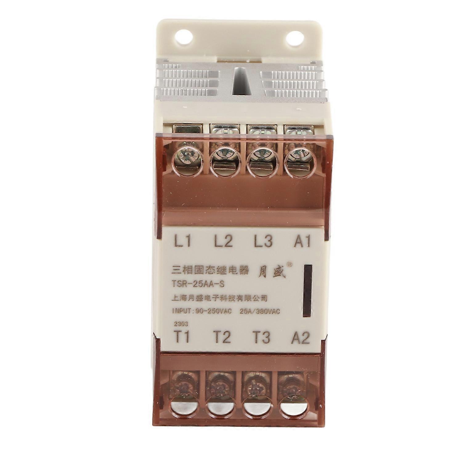 Solid State Relay SSR 90‑250V AC Input to 24‑380V AC Output Accessory ...