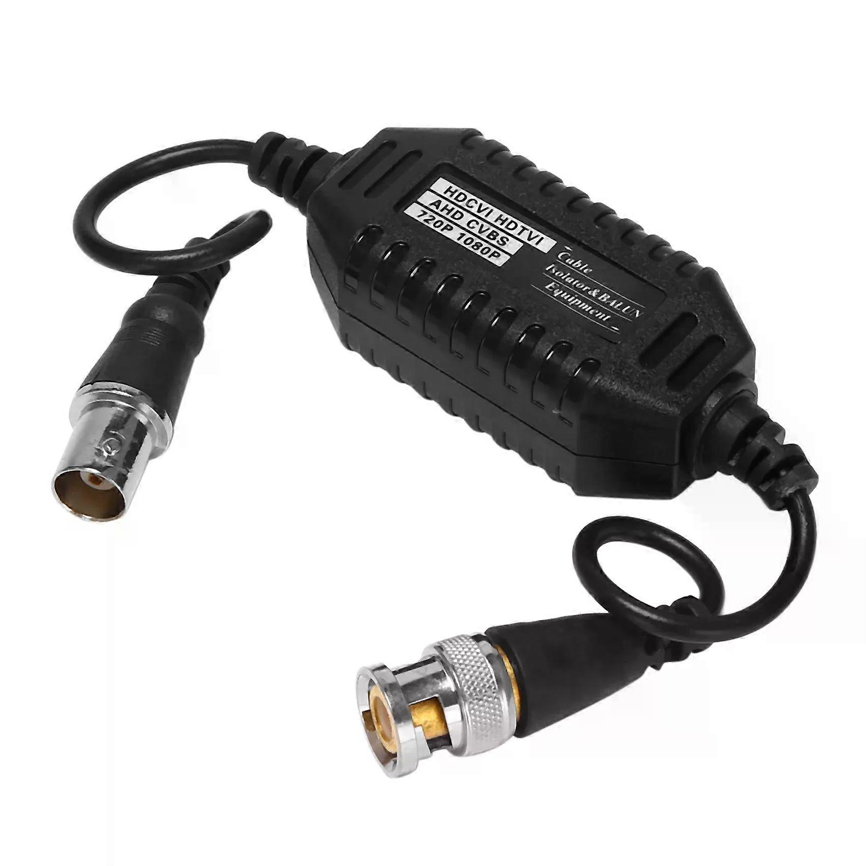Coaxial Video Ground Loop Isolator BNC Balun Male To Female For CCTV Camera | Fruugo UK