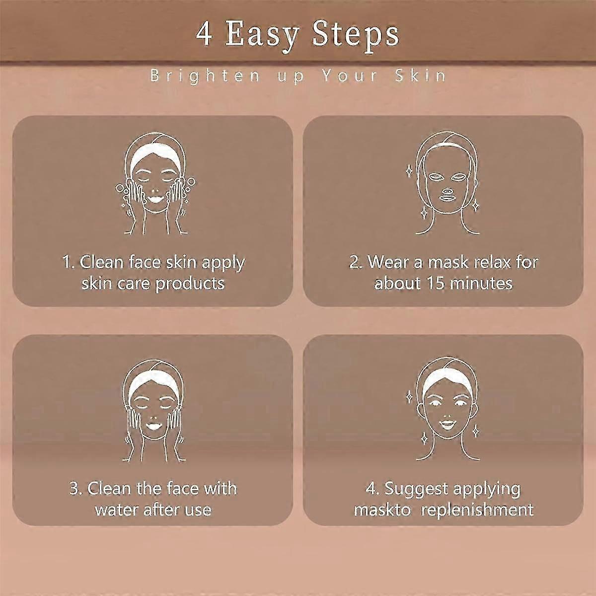 2026 new Blue Red Light Therapy Mask for Face, 7 Colors LED Face Mask ...