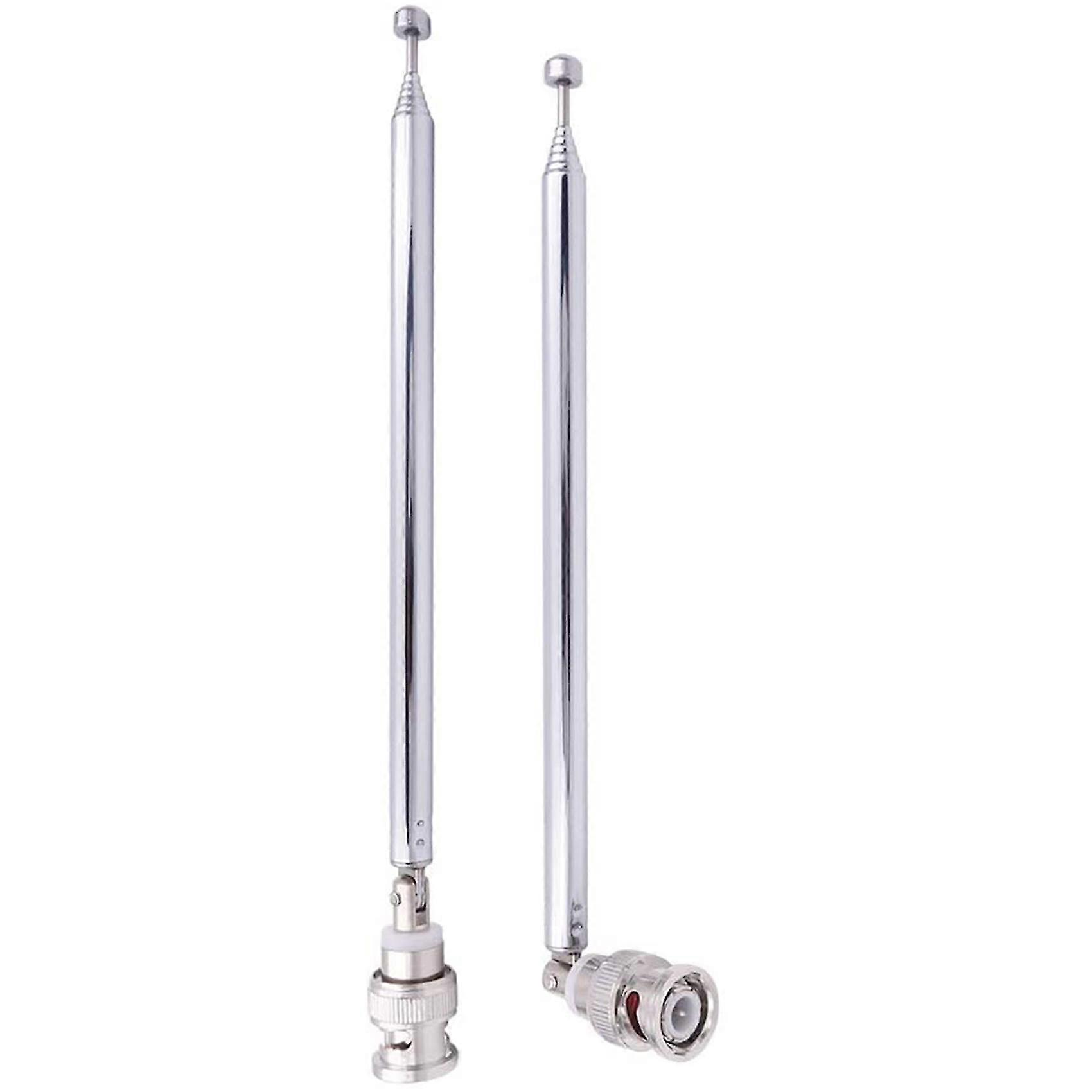 BNC Telescopic Stainless Steel Radio Antenna with BNC Male Plug ...
