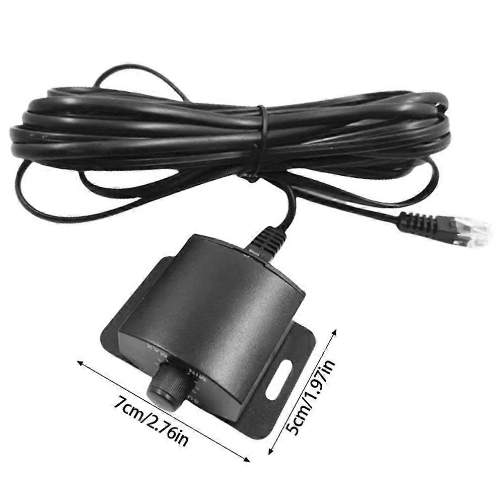 Car Amplifier Volume Control Cable with Stereo Bass Knob Dashboard ...