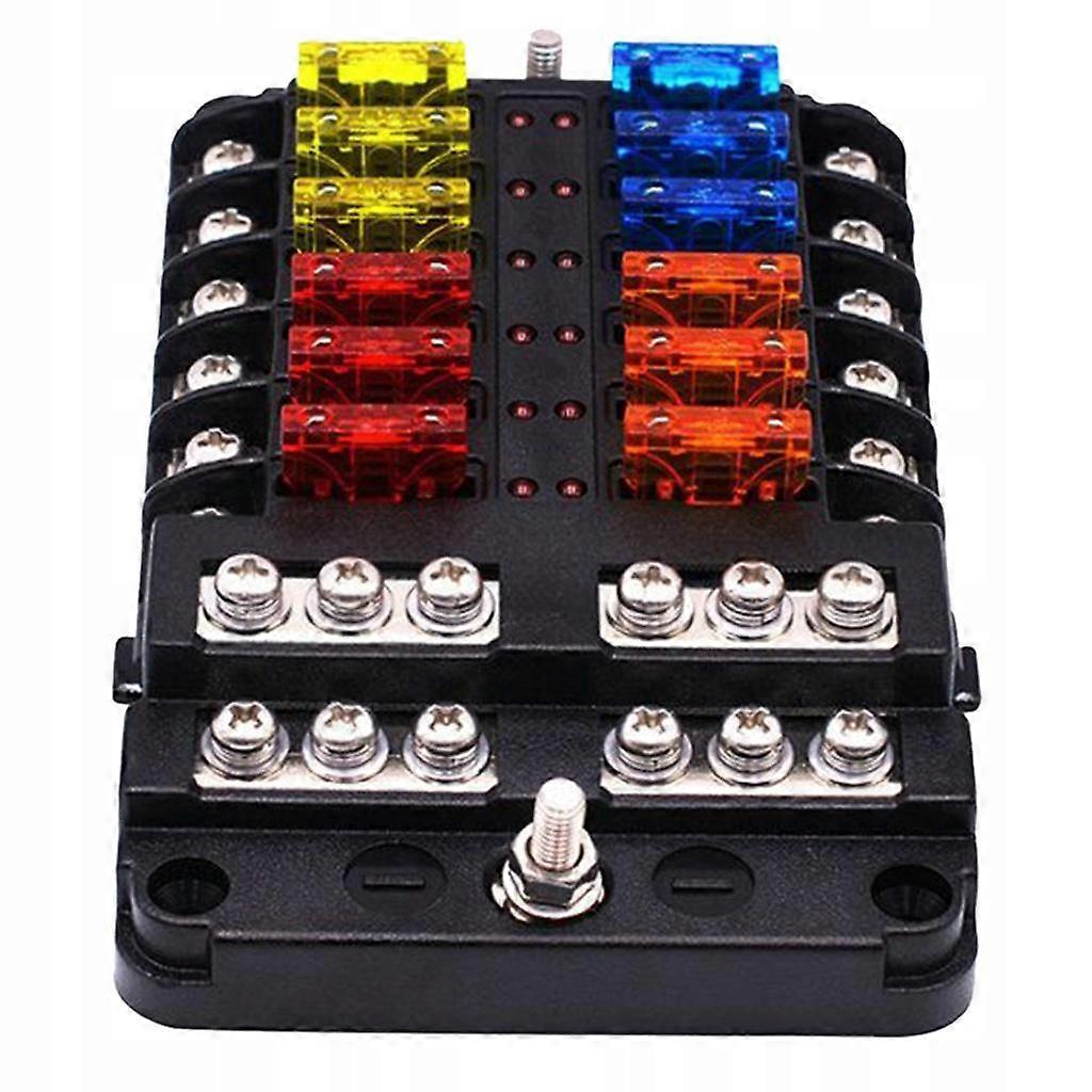 12-way Fuse Box Holder Waterproof 32v | Fruugo UK