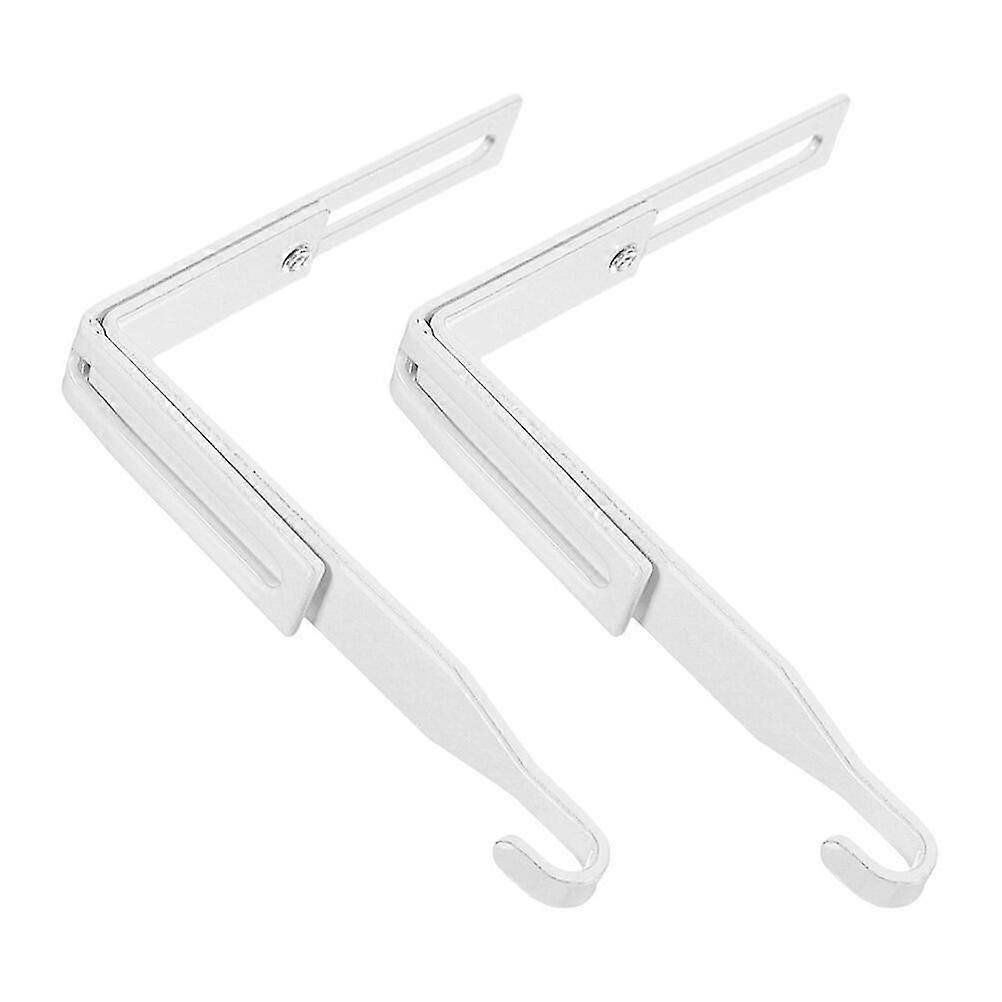 Adjustable Over Door Hooks 2-Pack, Metal Cabinet Hooks for Kitchen ...