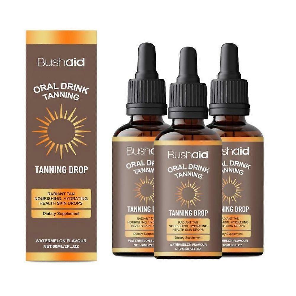 Drinkable Sunless Tanning Drops to Drink Effortless Effective Dark-Tan ...