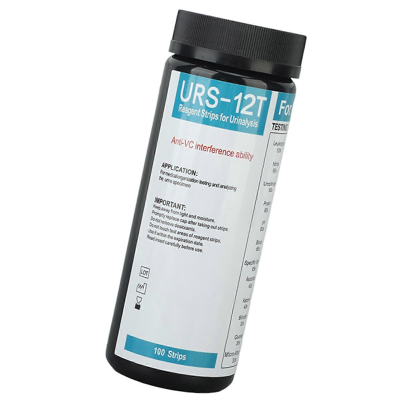 100pcs Urine Test Strips Rapid Diagnostic Urine Test Strips Portable 12 ...