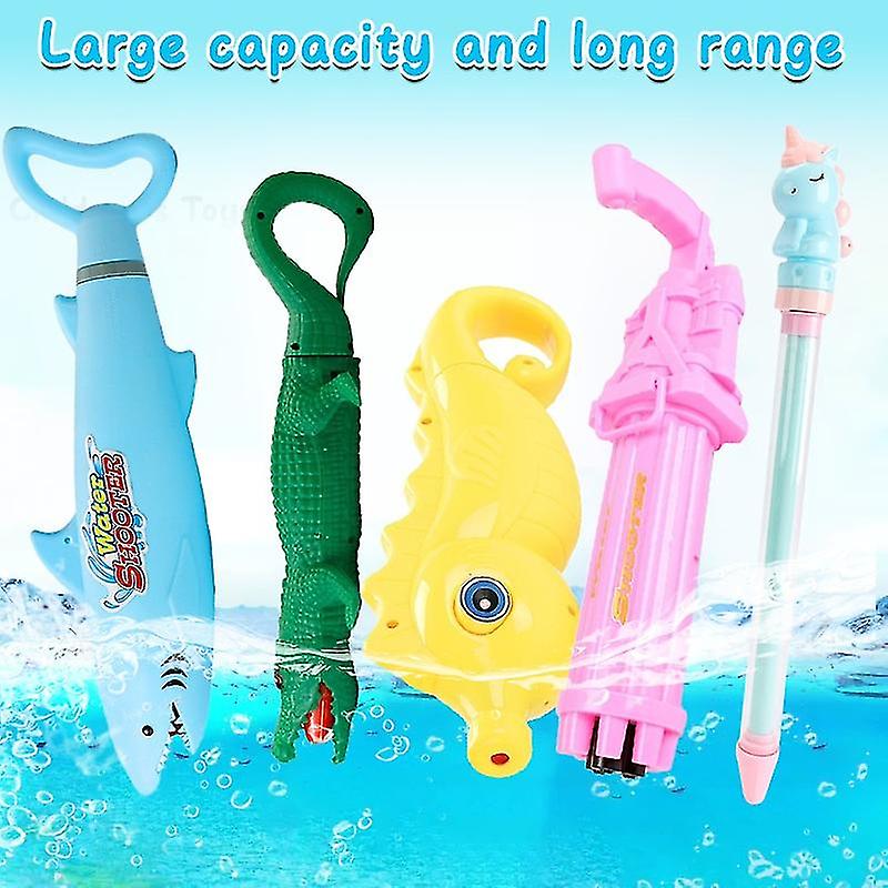 Long Range Water Toys Childrens Pull-out Toy Water Gun Large Capacity ...