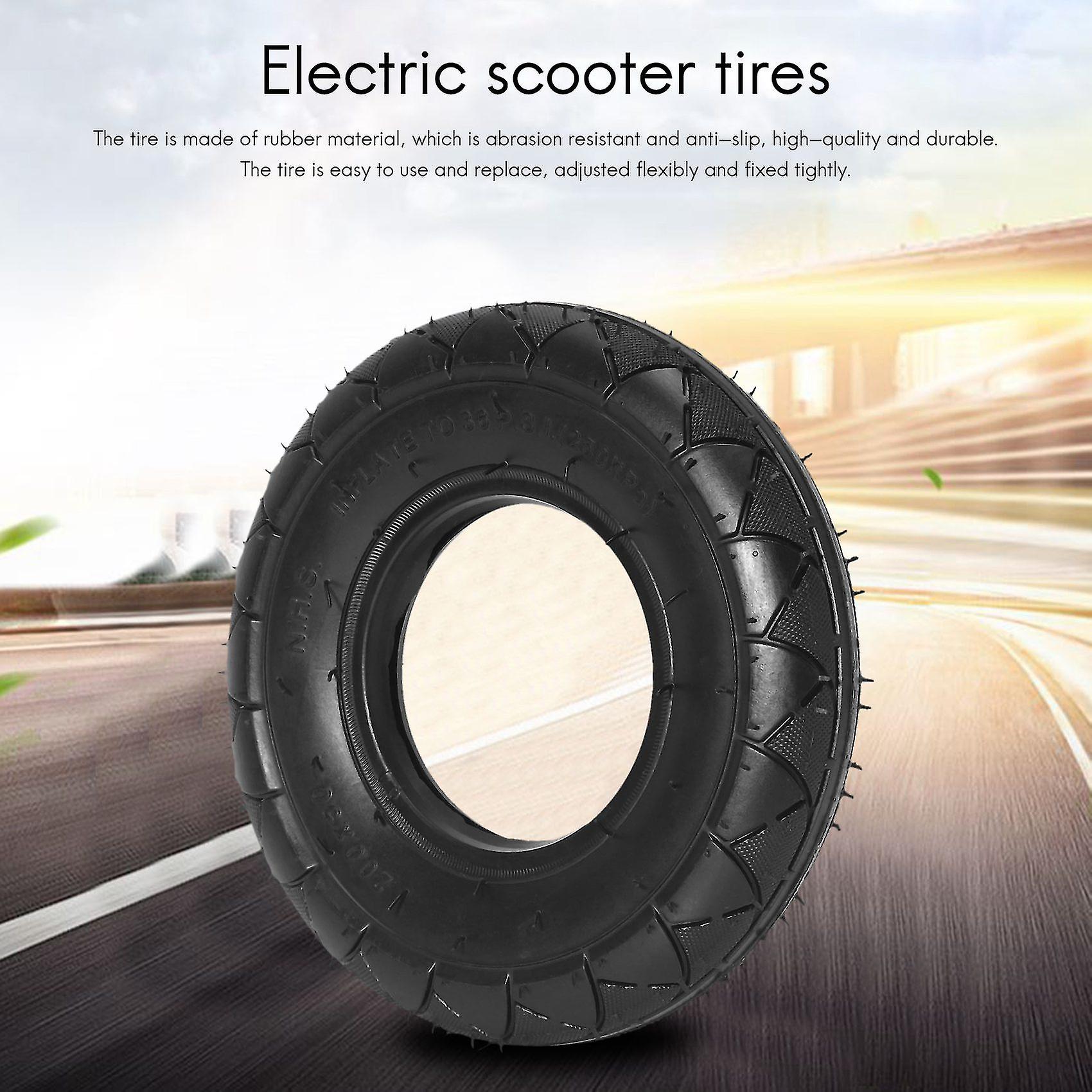 Electric Scooter Tire & Inner Tube,200x50 Inflatable Tire For E100, E150, E200, Power Core E100 ...