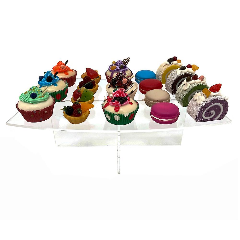 OnDisplay Cross Tier Acrylic Display Rack/Stand - Elegant Hors D ...