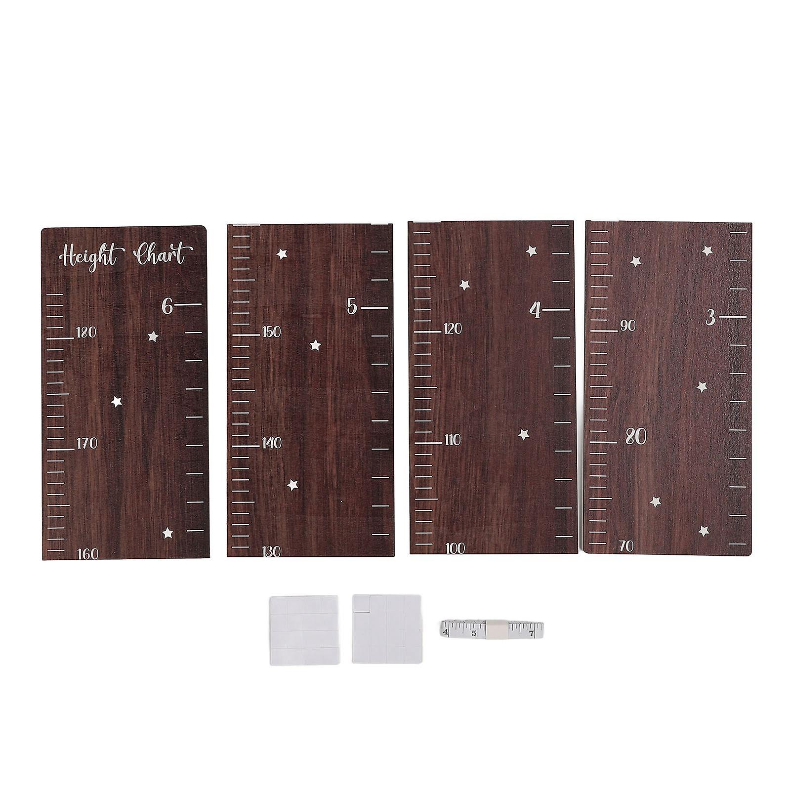 2024 Wooden Ruler Growth Chart Wood Height Chart Easy Installation ...
