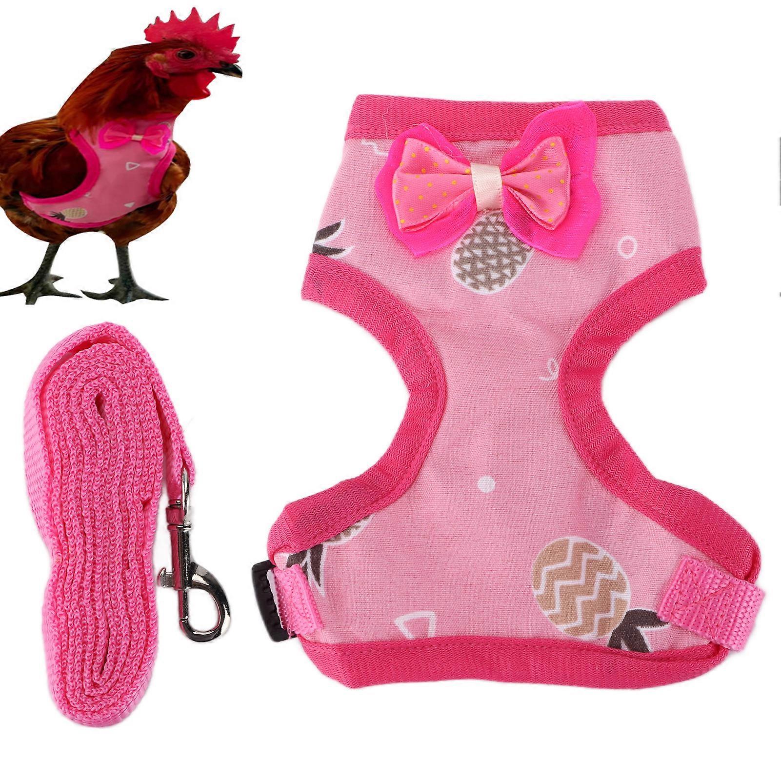 Pet Chicken Traction Rope Training Walking Pet Chicken Adjustable Strap ...