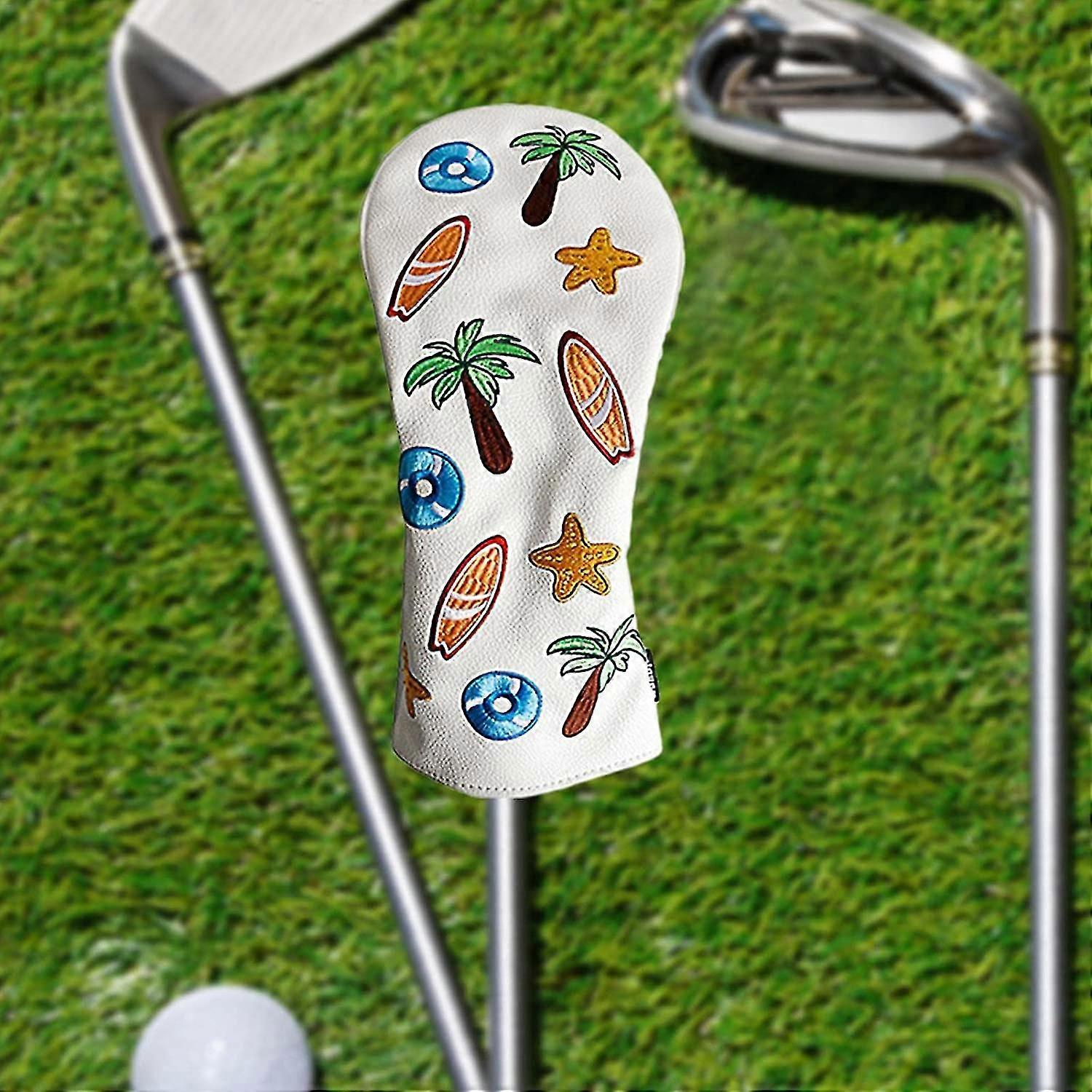 Golf Club Covers, Waterproof Golf Iron Head Covers Set, Pu Leather Golf ...