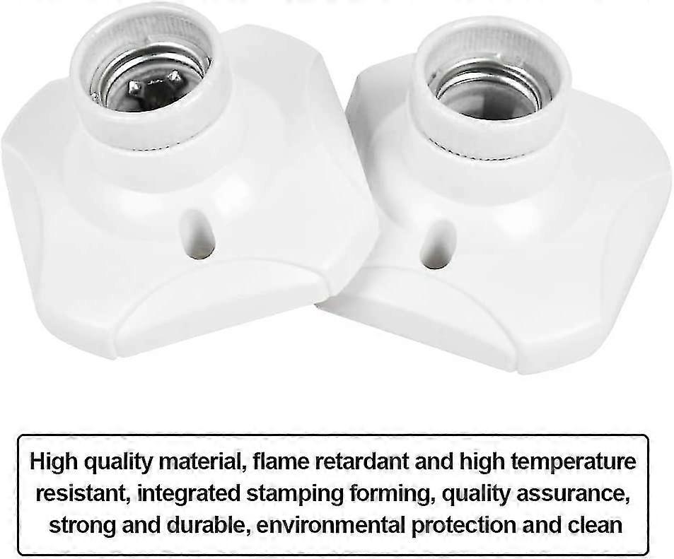 Pcs E27 Led Light Bulb Socket E27 Lamp Holder E27 Socket Wall Mount E27 ...