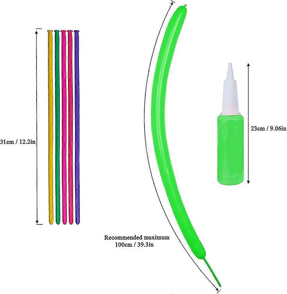 200 X Modeling Balloons Magic Balloons Animal Balloons With Heilwiy ...