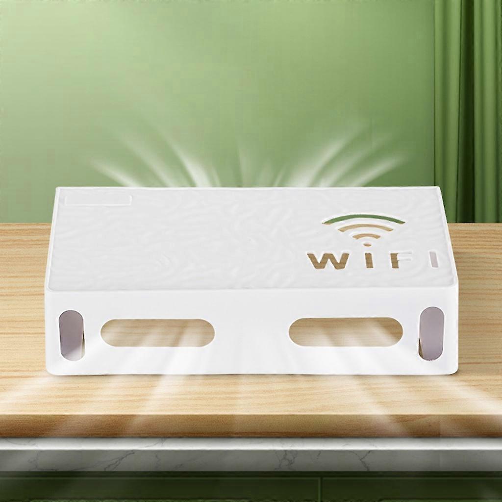 Wireless Wifi Router Storage Box Panel Stb TV Set-Top Box Organizer ...
