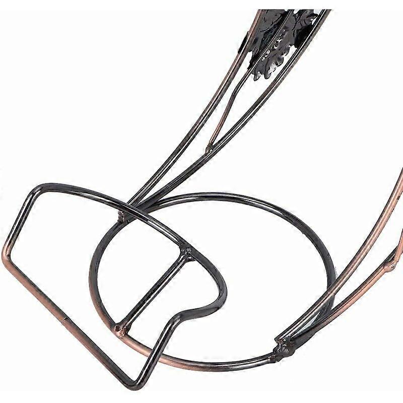 Iron Wine Rack, Red Wine Rack 1 Bottle Wine Holder for Displaying Wine ...