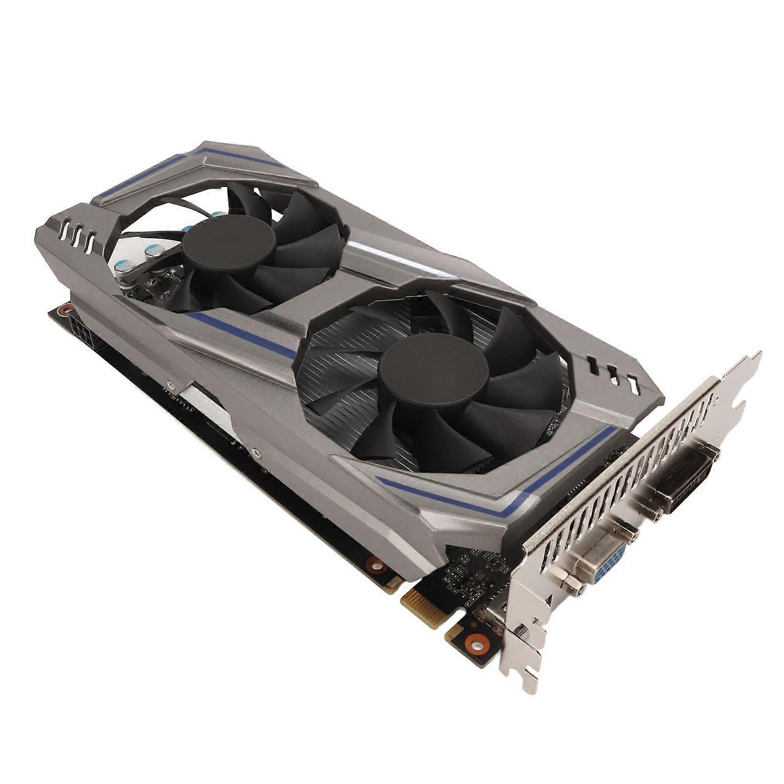 Graphics Card 128BIT GDDR5 PCI Express2.0 Dual Fan Desktop PC Computer ...